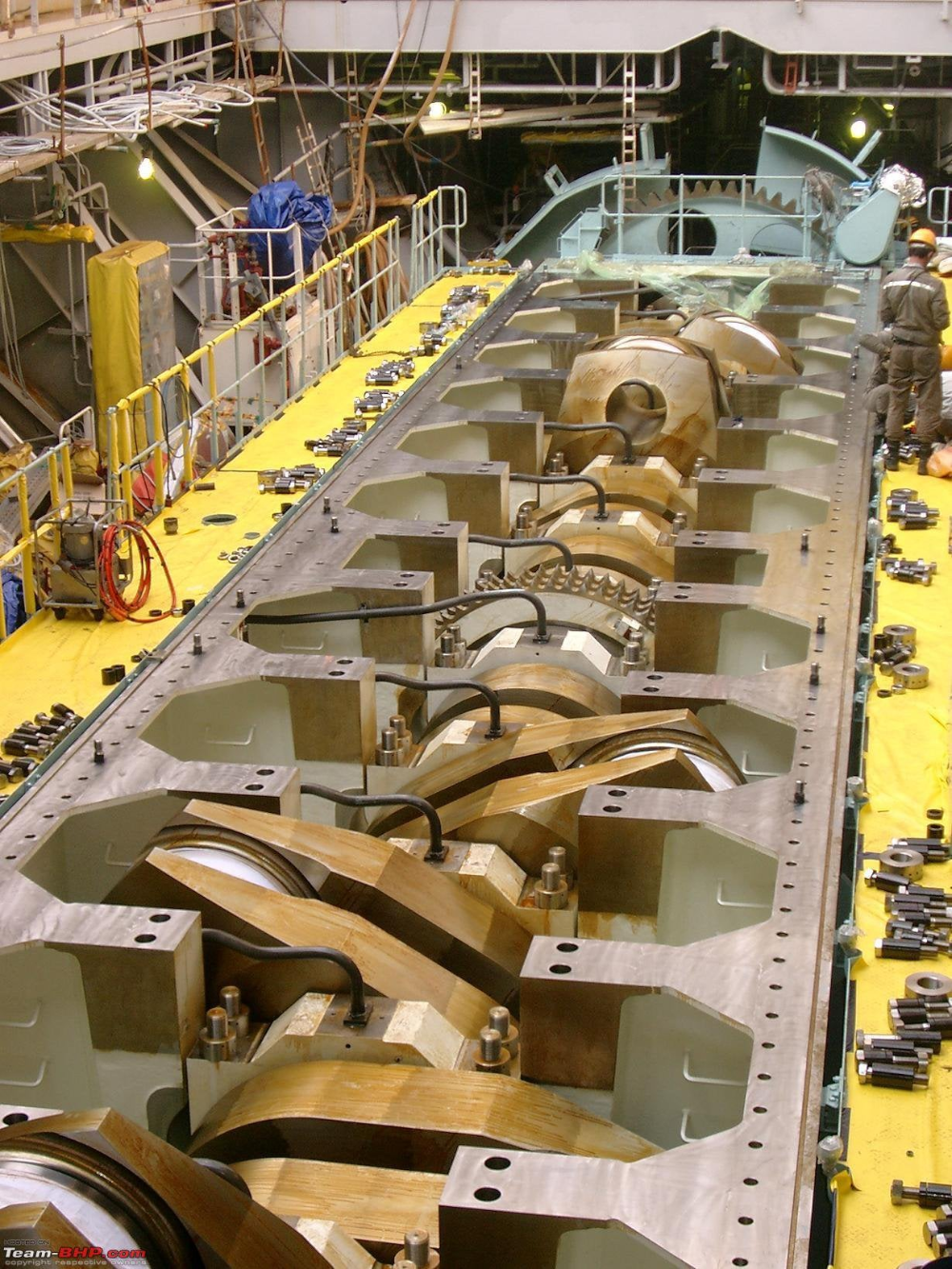 Wärtsilä RT-flex96C: El motor más grande del mundo