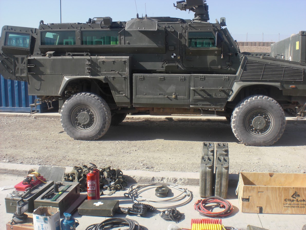 TODO sobre el vehículo militar español RG-31